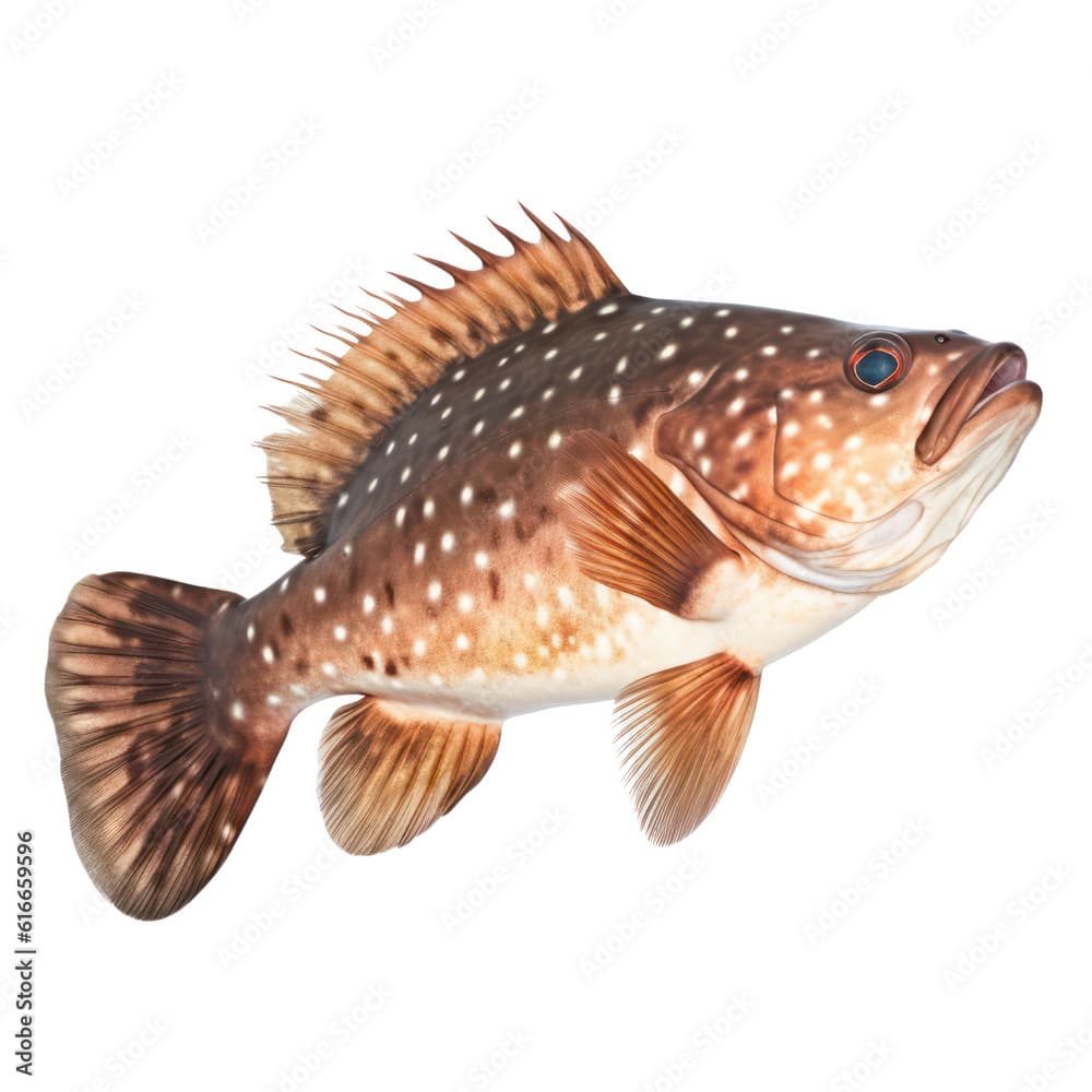 Brownspotted grouper · Epinephelus chlorostigma · Reeflings Library